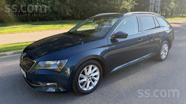 Blue Skoda SuperB 2018 in Riga, with an engine capacity of 2.00 L and mileage of 221 thousand km for 13500 €, photo 2 on AUTOMOTO.COM.LV