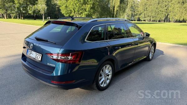 Blue Skoda SuperB 2018 in Riga, with an engine capacity of 2.00 L and mileage of 221 thousand km for 13500 €, photo 4 on AUTOMOTO.COM.LV