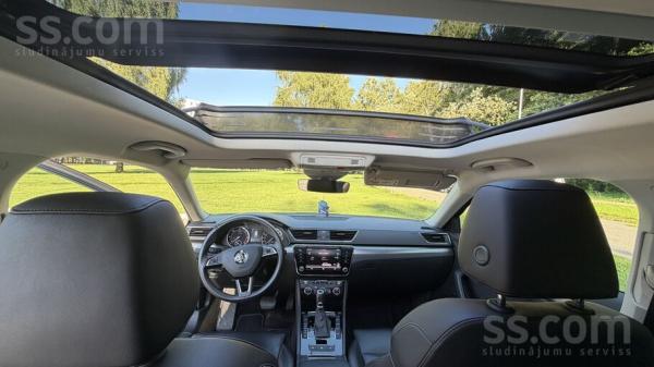 Blue Skoda SuperB 2018 in Riga, with an engine capacity of 2.00 L and mileage of 221 thousand km for 13500 €, photo 5 on AUTOMOTO.COM.LV
