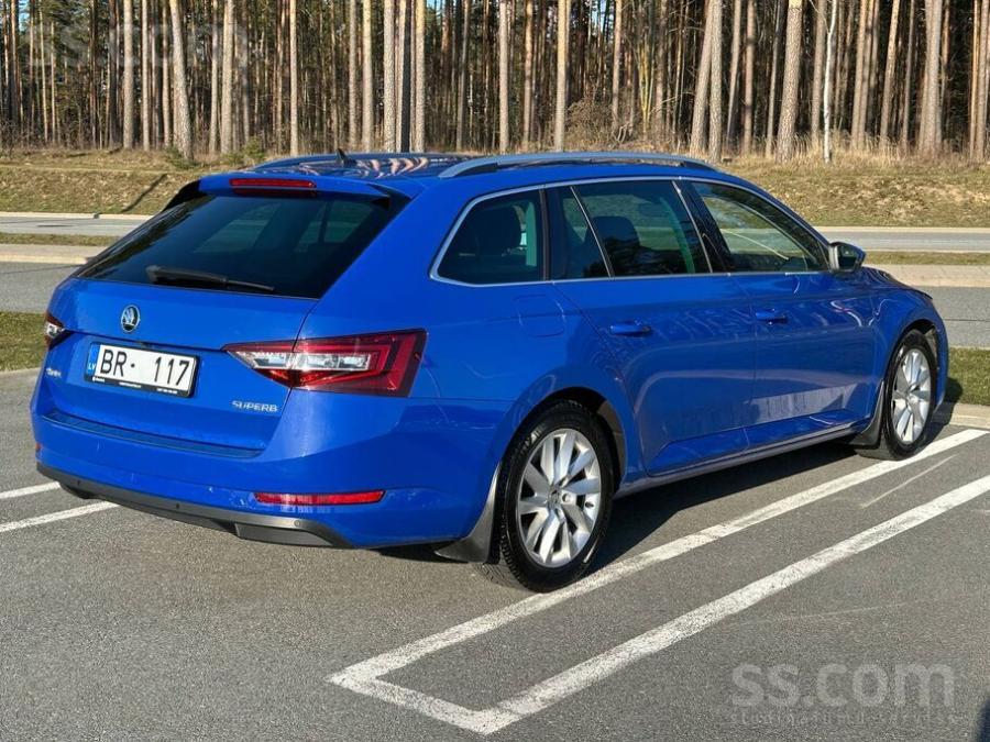 Zils Skoda SuperB 2018 Rīga, ar dzinēja tilpumu 2.00 L un nobraukumu 191 tūkst. km par 15800 €, foto 4 vietnē AUTOMOTO.COM.LV