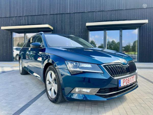 Blue Skoda SuperB 2018 in Siauliai, with an engine capacity of 1.60 L and mileage of 234 thousand km for 11200 €, photo 1 on AUTOMOTO.COM.LV
