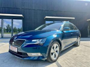 Blue Skoda SuperB 2018 in Siauliai, with an engine capacity of 1.60 L and mileage of 234 thousand km for 11200 €, photo 3 on AUTOMOTO.COM.LV
