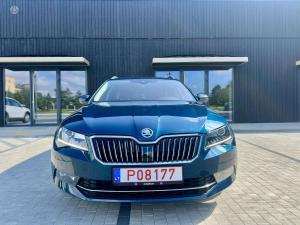 Blue Skoda SuperB 2018 in Siauliai, with an engine capacity of 1.60 L and mileage of 234 thousand km for 11200 €, photo 4 on AUTOMOTO.COM.LV