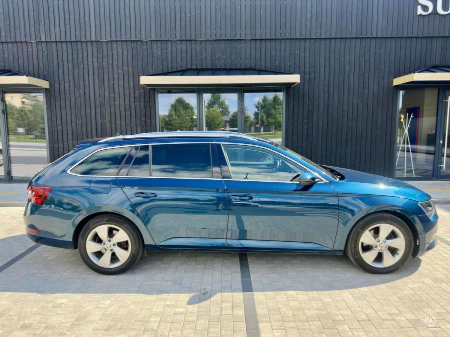 Blue Skoda SuperB 2018 in Siauliai, with an engine capacity of 1.60 L and mileage of 234 thousand km for 11200 €, photo 12 on AUTOMOTO.COM.LV