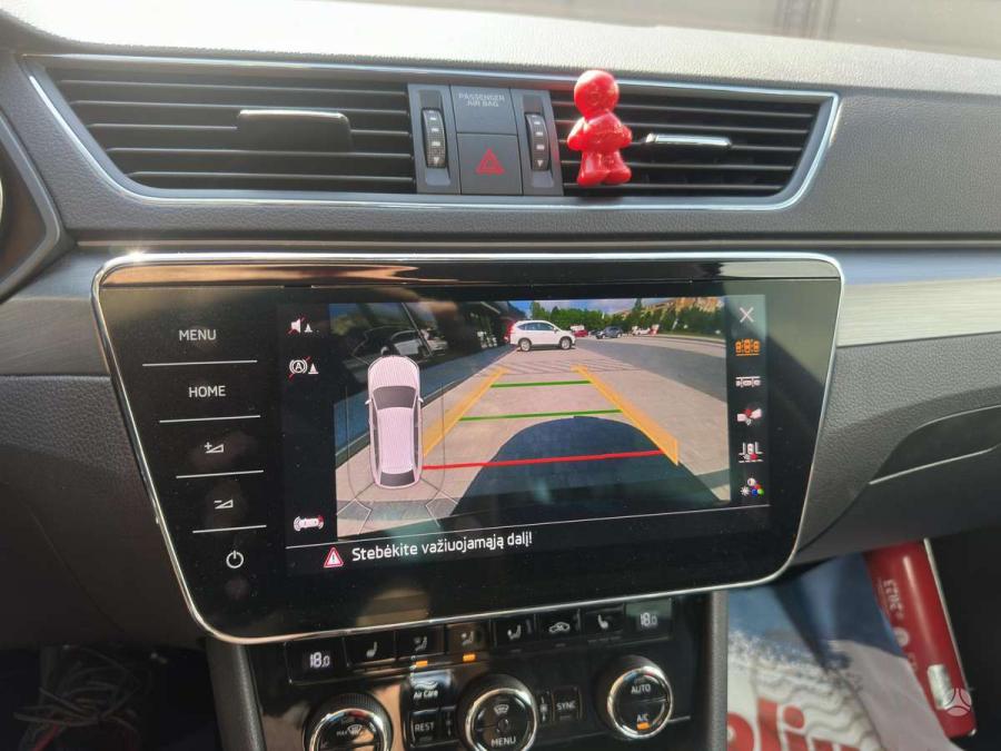 Blue Skoda SuperB 2018 in Siauliai, with an engine capacity of 1.60 L and mileage of 234 thousand km for 11200 €, photo 19 on AUTOMOTO.COM.LV