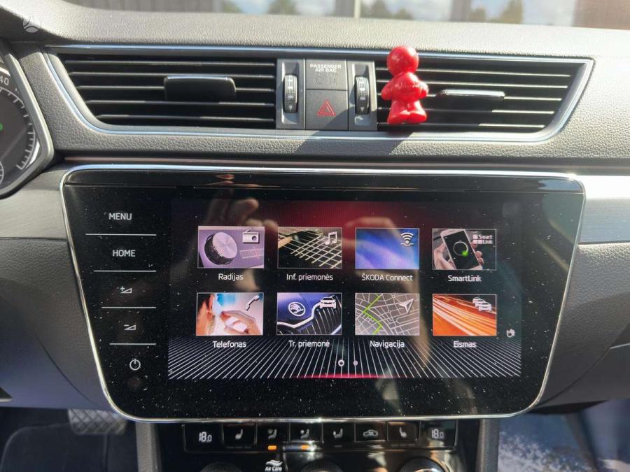 Blue Skoda SuperB 2018 in Siauliai, with an engine capacity of 1.60 L and mileage of 234 thousand km for 11200 €, photo 28 on AUTOMOTO.COM.LV