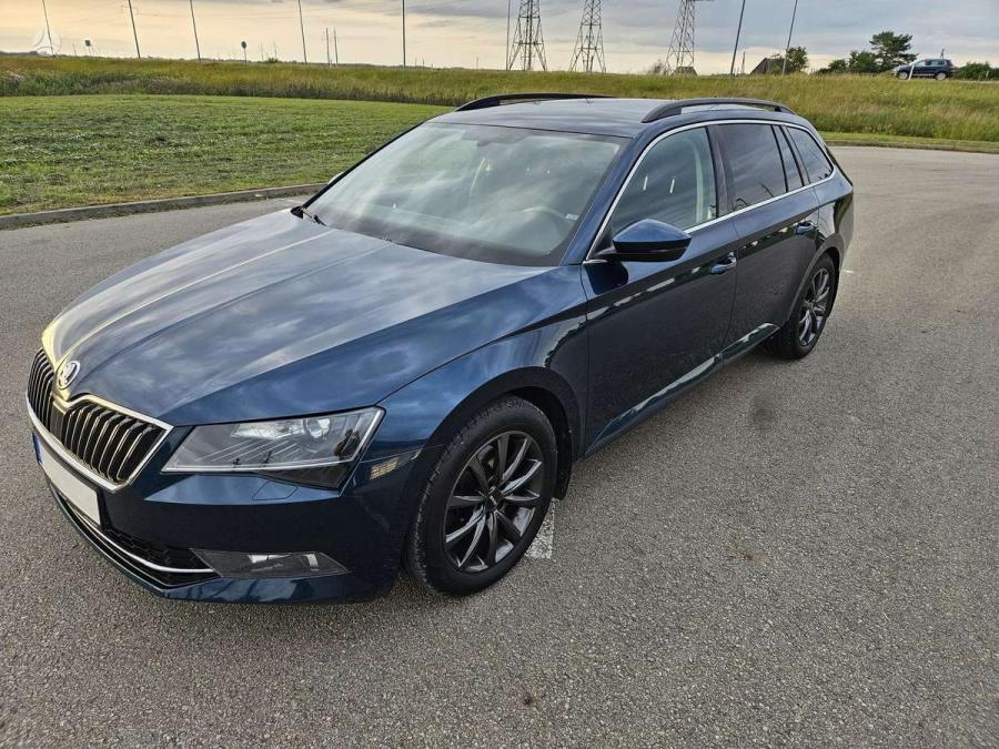 Blue Skoda SuperB 2018 in Kursenai, with an engine capacity of 1.40 L and mileage of 203 thousand km for 14000 €, photo 1 on AUTOMOTO.COM.LV