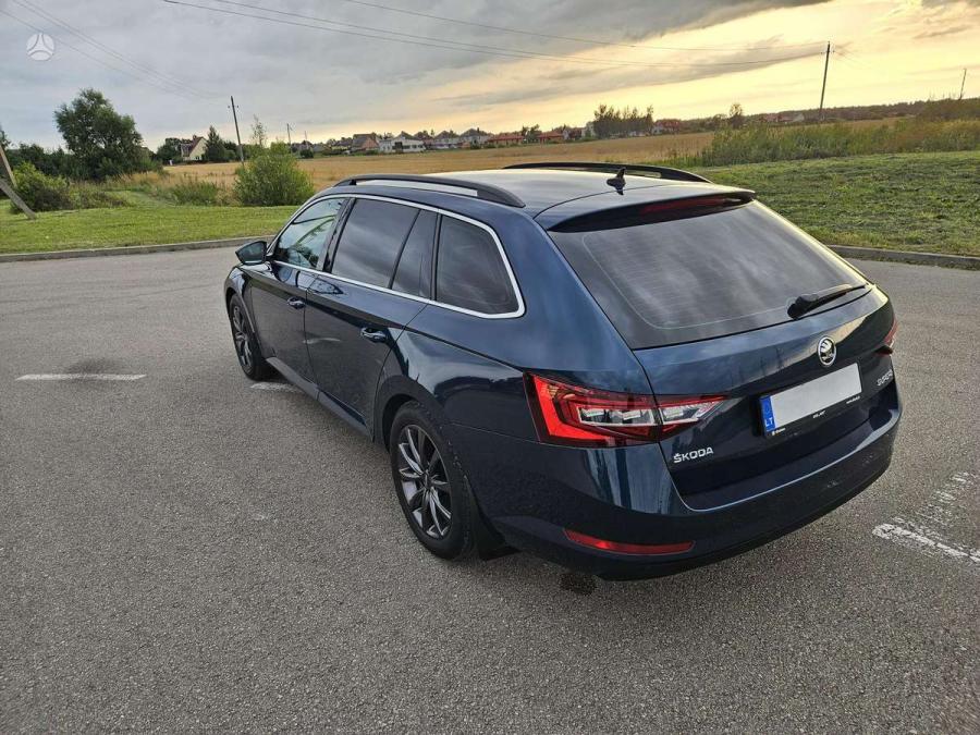 Blue Skoda SuperB 2018 in Kursenai, with an engine capacity of 1.40 L and mileage of 203 thousand km for 14000 €, photo 3 on AUTOMOTO.COM.LV