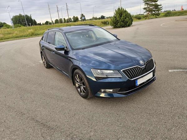 Blue Skoda SuperB 2018 in Kursenai, with an engine capacity of 1.40 L and mileage of 203 thousand km for 14000 €, photo 6 on AUTOMOTO.COM.LV
