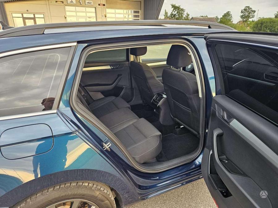 Blue Skoda SuperB 2018 in Kursenai, with an engine capacity of 1.40 L and mileage of 203 thousand km for 14000 €, photo 10 on AUTOMOTO.COM.LV