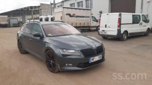 Zils Skoda SuperB 2018 Ogre, ar dzinēja tilpumu 2.00 L un nobraukumu 230 tūkst. km par 17900 €, foto  vietnē AUTOMOTO.COM.LV