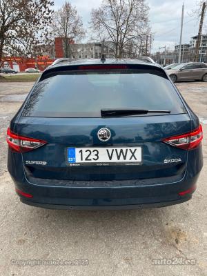 Blue Skoda SuperB 2019 in Tallinn, with an engine capacity of 1.50 L and mileage of 62 thousand km for 18800 €, photo 6 on AUTOMOTO.COM.LV