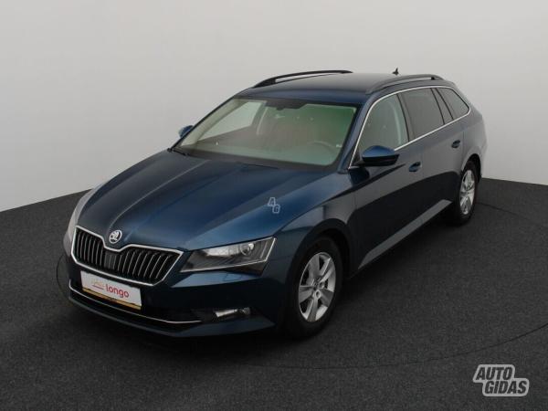 Blue Skoda SuperB 2019 in Vilnius, with an engine capacity of 1.60 L and mileage of 190 thousand km for 14999 €, photo 1 on AUTOMOTO.COM.LV