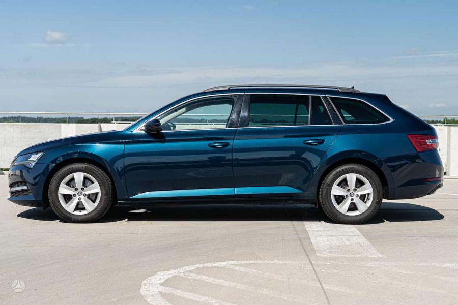 Blue Skoda SuperB 2019 in Vilnius, with an engine capacity of 1.60 L and mileage of 214 thousand km for 12000 €, photo 8 on AUTOMOTO.COM.LV