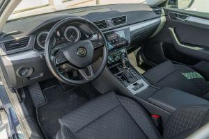 Blue Skoda SuperB 2019 in Vilnius, with an engine capacity of 1.60 L and mileage of 214 thousand km for 12000 €, photo 27 on AUTOMOTO.COM.LV