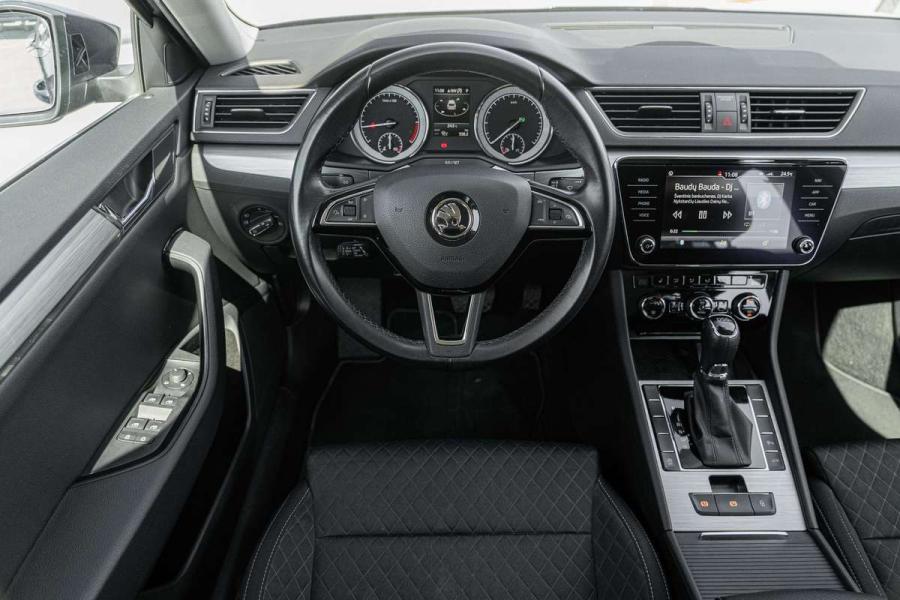 Blue Skoda SuperB 2019 in Vilnius, with an engine capacity of 1.60 L and mileage of 214 thousand km for 12000 €, photo 34 on AUTOMOTO.COM.LV