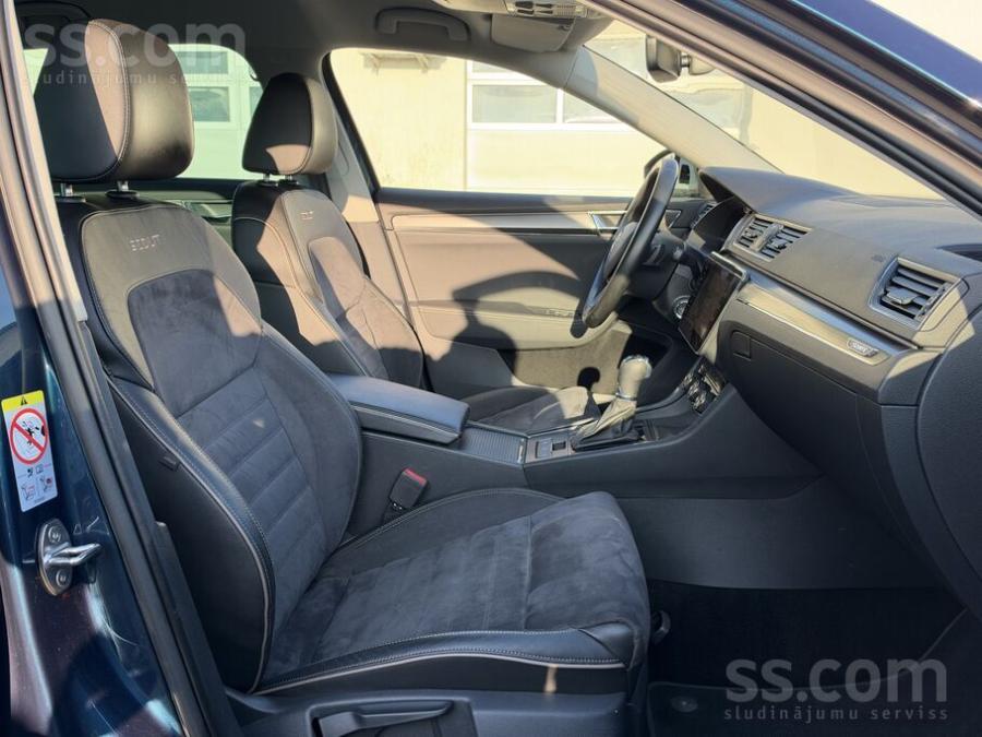 Zils Skoda SuperB 2019 Tukums, ar dzinēja tilpumu 2.00 L un nobraukumu 263 tūkst. km par 16890 €, foto 10 vietnē AUTOMOTO.COM.LV