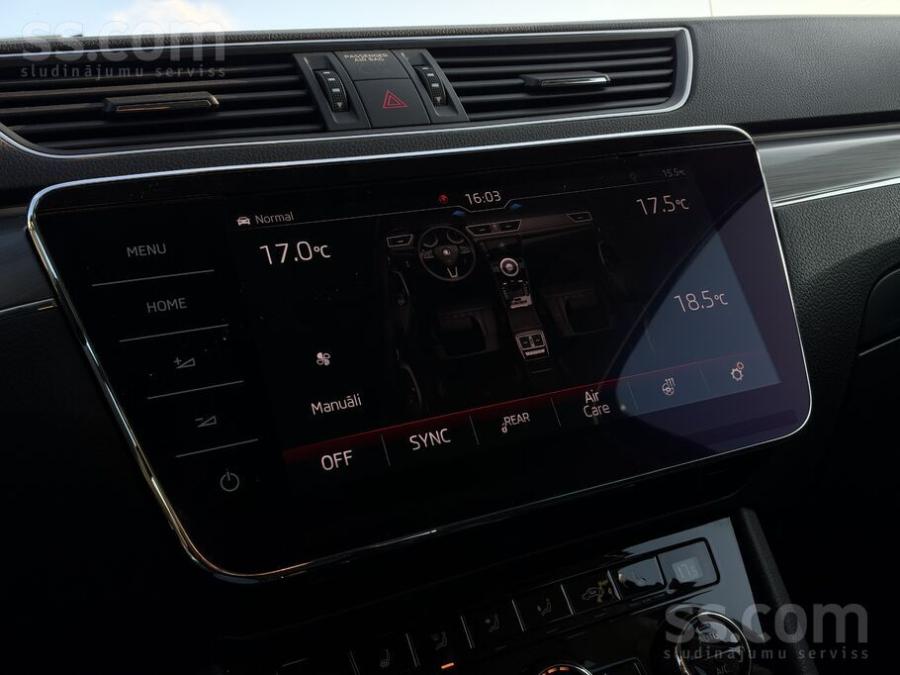 Zils Skoda SuperB 2019 Tukums, ar dzinēja tilpumu 2.00 L un nobraukumu 263 tūkst. km par 16890 €, foto 23 vietnē AUTOMOTO.COM.LV