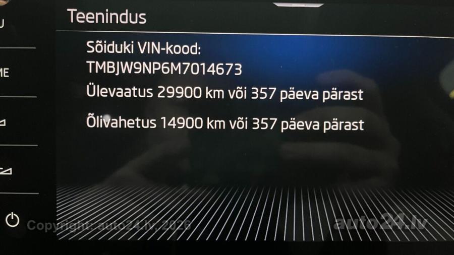 Zils Skoda SuperB 2020 Narva, ar dzinēja tilpumu 0.00 L un nobraukumu 73 tūkst. km par 27900 €, foto 28 vietnē AUTOMOTO.COM.LV
