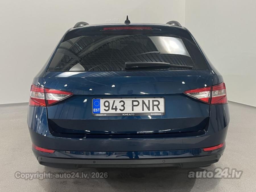 Blue Skoda SuperB 2020 in Tallinn, with an engine capacity of 2.00 L and mileage of 248 thousand km for 12900 €, photo 5 on AUTOMOTO.COM.LV