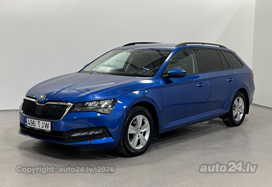 Blue Skoda SuperB 2020 in Tallinn, with an engine capacity of 2.00 L and mileage of 250 thousand km for 12900 €, photo 1 on AUTOMOTO.COM.LV