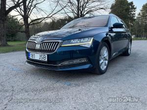 Blue Skoda SuperB 2020 in Parnu, with an engine capacity of 1.60 L and mileage of 178 thousand km for 16600 €, photo  on AUTOMOTO.COM.LV
