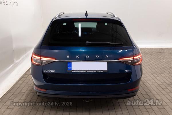 Blue Skoda SuperB 2020 in Tartu, with an engine capacity of 2.00 L and mileage of 148 thousand km for 20500 €, photo 4 on AUTOMOTO.COM.LV