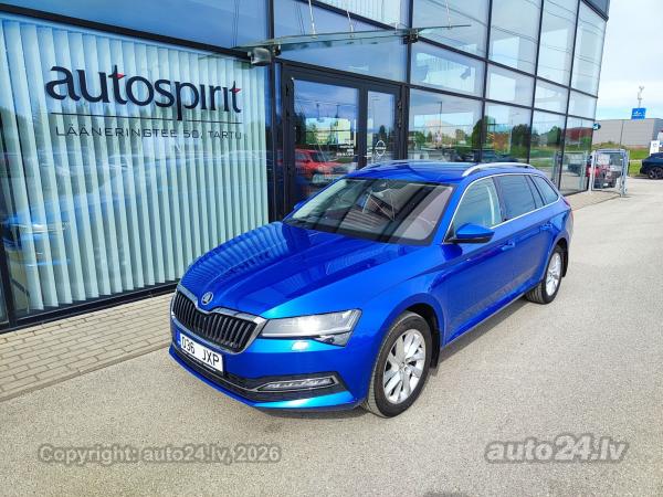 Blue Skoda SuperB 2020 in Tartu, with an engine capacity of 2.00 L and mileage of 139 thousand km for 20990 €, photo 1 on AUTOMOTO.COM.LV