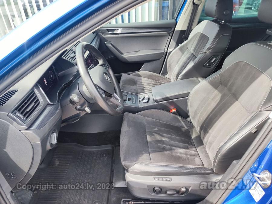 Blue Skoda SuperB 2020 in Tartu, with an engine capacity of 2.00 L and mileage of 139 thousand km for 20990 €, photo 13 on AUTOMOTO.COM.LV