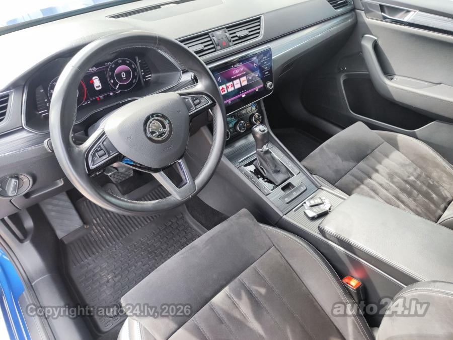 Blue Skoda SuperB 2020 in Tartu, with an engine capacity of 2.00 L and mileage of 139 thousand km for 20990 €, photo 14 on AUTOMOTO.COM.LV