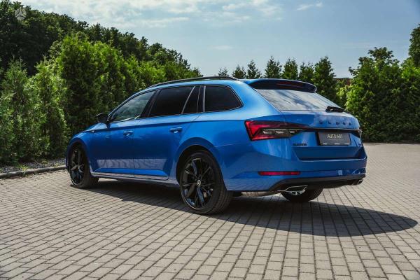 Zils Skoda SuperB 2020 Klaipėda, ar dzinēja tilpumu 1.98 L un nobraukumu 62 tūkst. km par 25555 €, foto 4 vietnē AUTOMOTO.COM.LV
