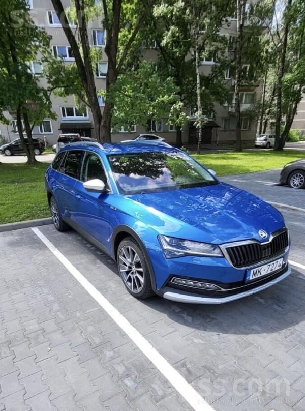 Zils Skoda SuperB 2020 Rīga, ar dzinēja tilpumu 2.00 L un nobraukumu 114 tūkst. km par 24995 €, foto 3 vietnē AUTOMOTO.COM.LV