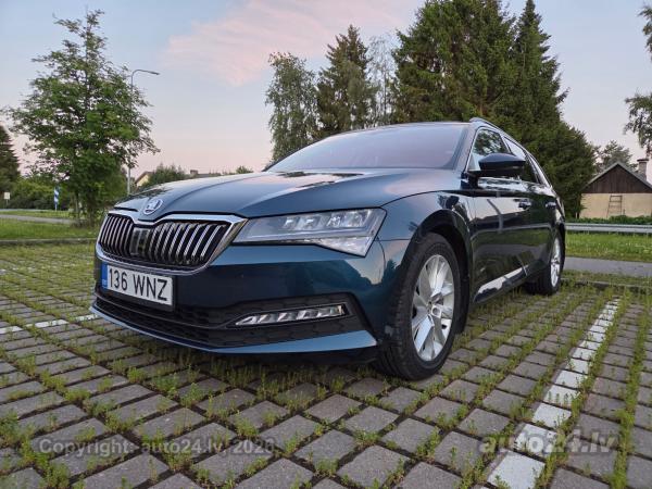 Синий Шкода Суперб 2020 в Таллин, объемом двигателя 2.00 л и пробегом 127 тыс. км за 17900 €, фото 1 на AUTOMOTO.COM.LV