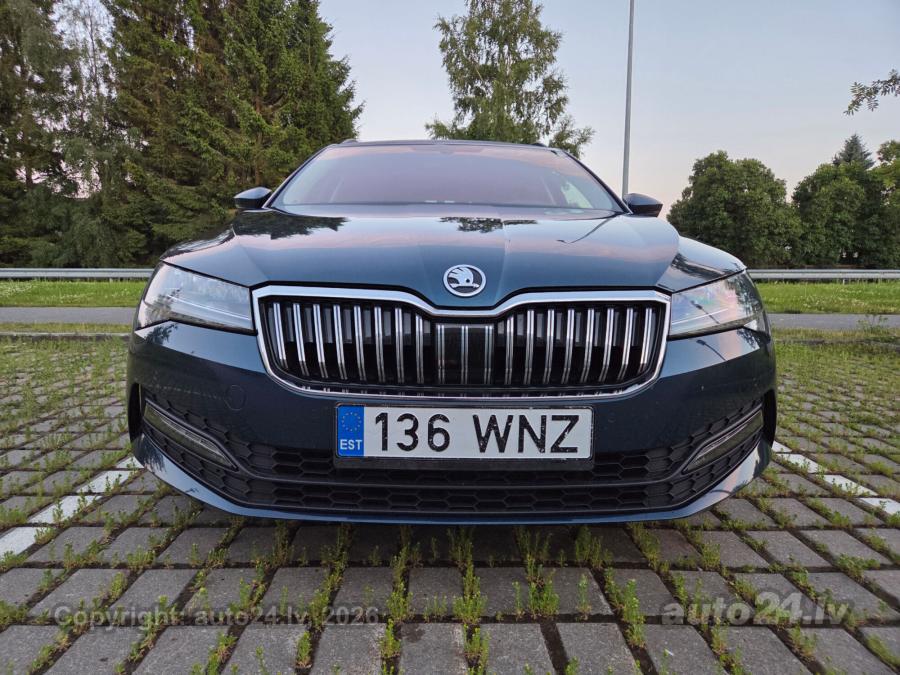 Zils Skoda SuperB 2020 Tallina, ar dzinēja tilpumu 2.00 L un nobraukumu 127 tūkst. km par 17900 €, foto 9 vietnē AUTOMOTO.COM.LV