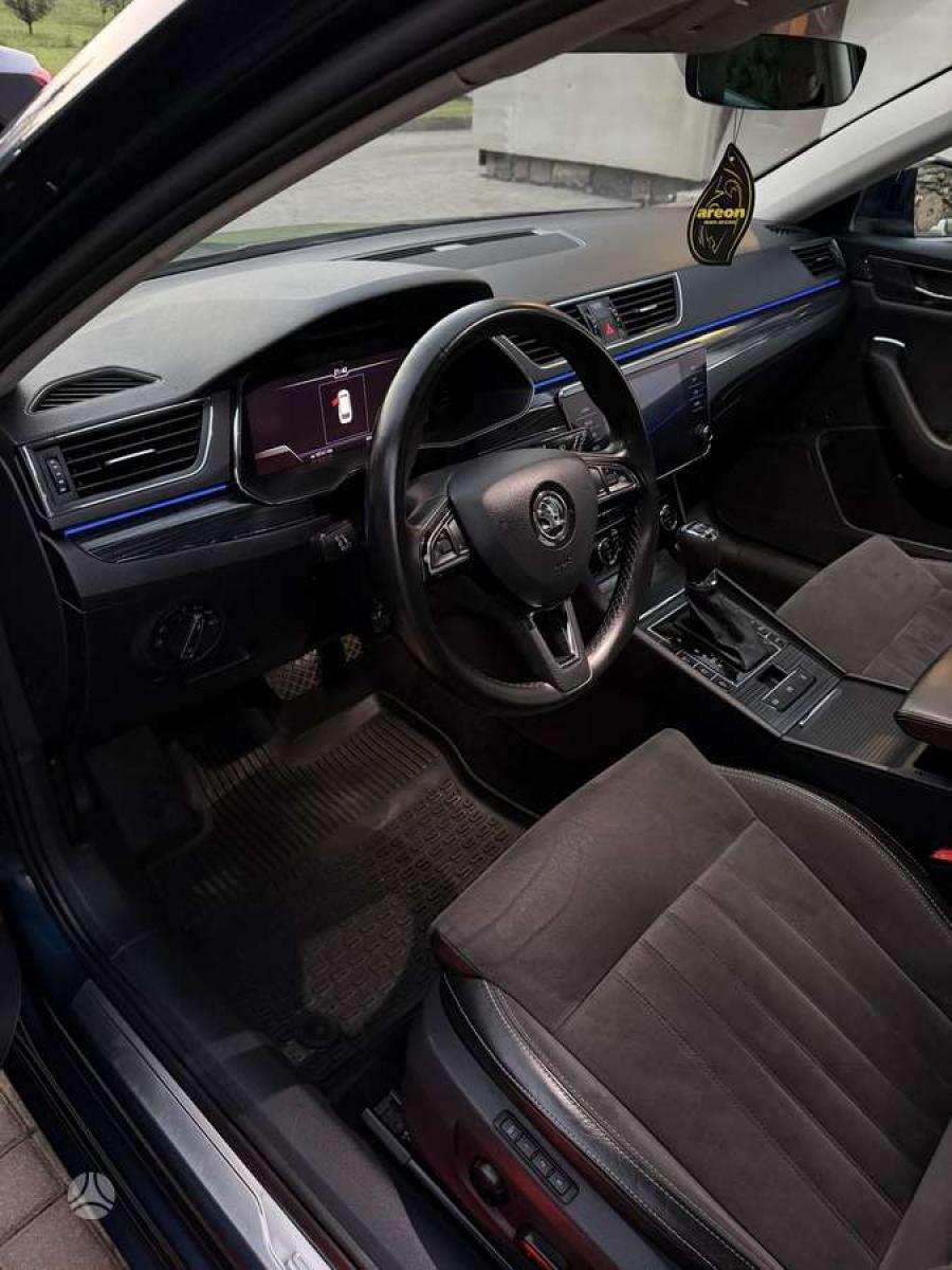 Zils Skoda SuperB 2020 Kelmė, ar dzinēja tilpumu 1.97 L un nobraukumu 333 tūkst. km par 11900 €, foto 12 vietnē AUTOMOTO.COM.LV
