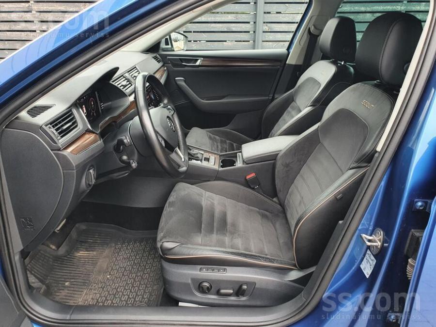 Zils Skoda SuperB 2020 Rīga, ar dzinēja tilpumu 2.00 L un nobraukumu 115 tūkst. km par 24900 €, foto 9 vietnē AUTOMOTO.COM.LV
