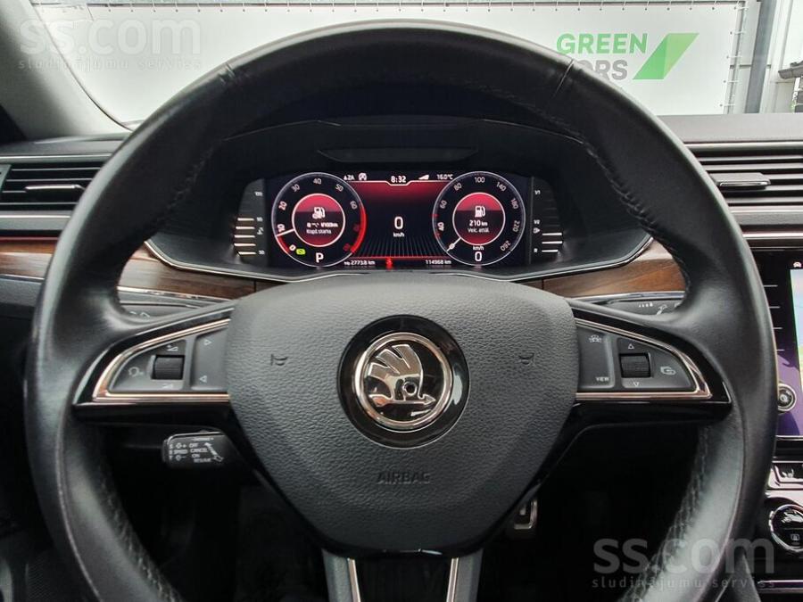 Zils Skoda SuperB 2020 Rīga, ar dzinēja tilpumu 2.00 L un nobraukumu 115 tūkst. km par 24900 €, foto 14 vietnē AUTOMOTO.COM.LV