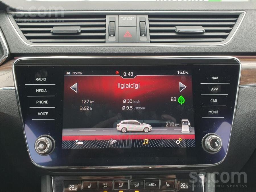 Zils Skoda SuperB 2020 Rīga, ar dzinēja tilpumu 2.00 L un nobraukumu 115 tūkst. km par 24900 €, foto 24 vietnē AUTOMOTO.COM.LV