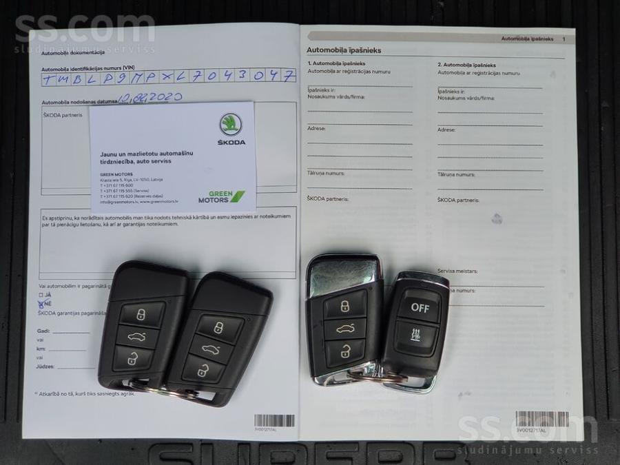 Zils Skoda SuperB 2020 Rīga, ar dzinēja tilpumu 2.00 L un nobraukumu 115 tūkst. km par 24900 €, foto 36 vietnē AUTOMOTO.COM.LV