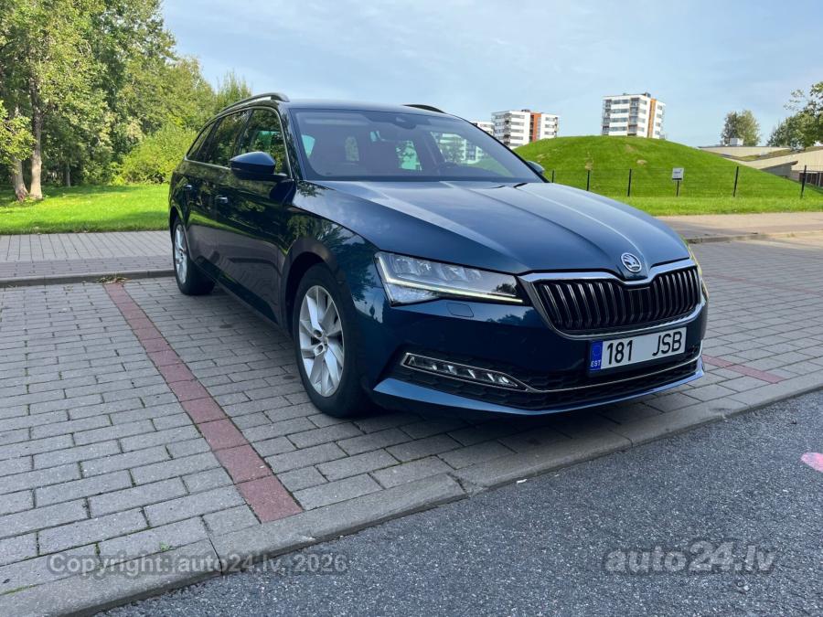 Синий Шкода Суперб 2020 в Пярну, объемом двигателя 1.60 л и пробегом 180 тыс. км за 13999 €, фото 4 на AUTOMOTO.COM.LV