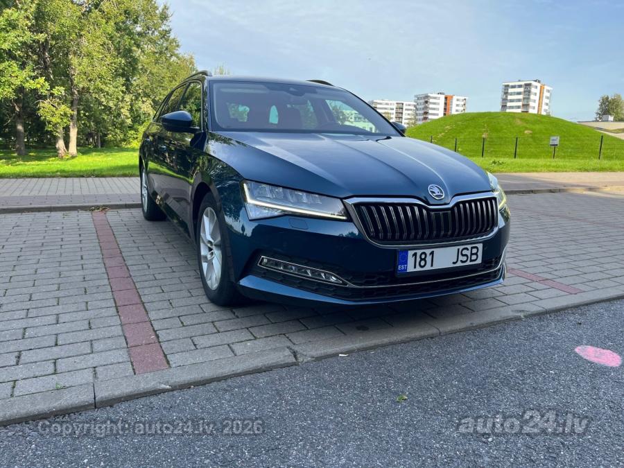 Синий Шкода Суперб 2020 в Пярну, объемом двигателя 1.60 л и пробегом 180 тыс. км за 13999 €, фото 19 на AUTOMOTO.COM.LV