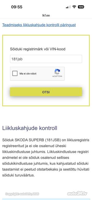 Zils Skoda SuperB 2020 Rapla, ar dzinēja tilpumu 1.60 L un nobraukumu 180 tūkst. km par 17500 €, foto 22 vietnē AUTOMOTO.COM.LV