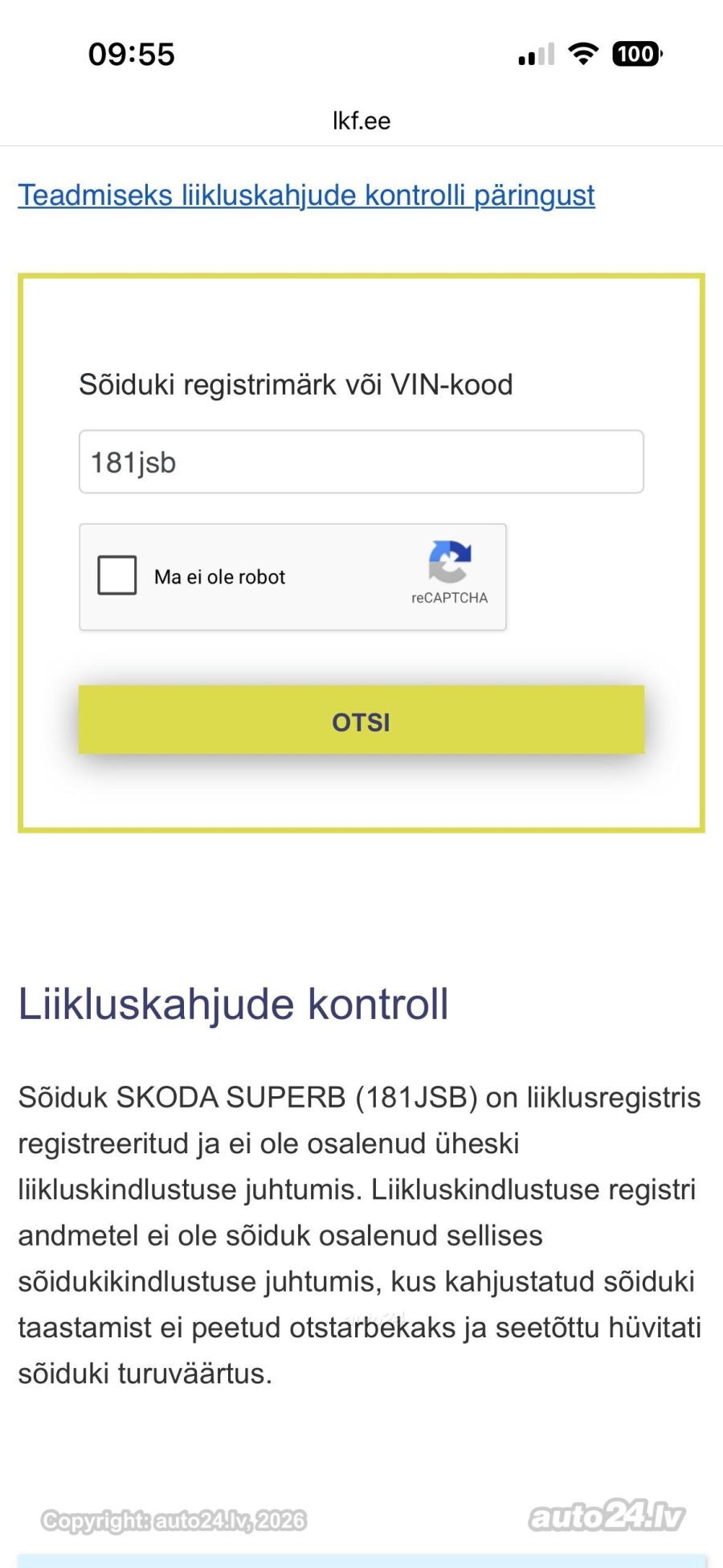Zils Skoda SuperB 2020 Rapla, ar dzinēja tilpumu 1.60 L un nobraukumu 180 tūkst. km par 17500 €, foto 22 vietnē AUTOMOTO.COM.LV