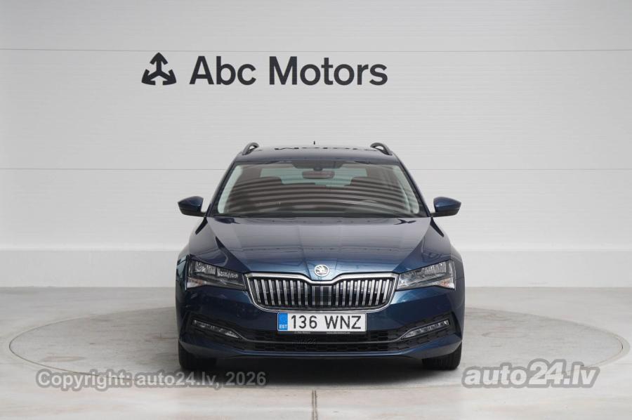 Zils Skoda SuperB 2020 Tallina, ar dzinēja tilpumu 2.00 L un nobraukumu 127 tūkst. km par 19890 €, foto 3 vietnē AUTOMOTO.COM.LV