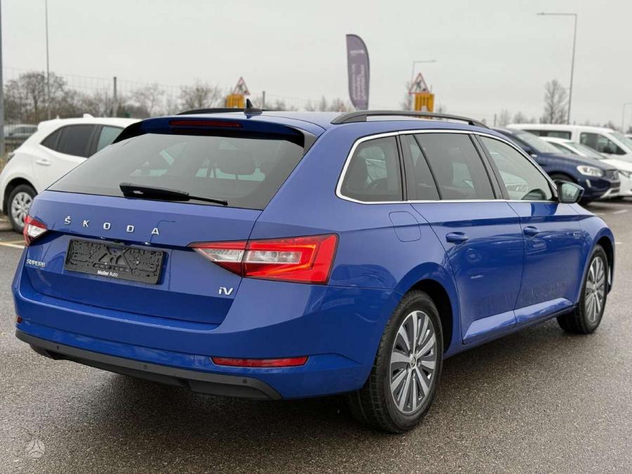 Blue Skoda SuperB 2021 in Vilnius, with an engine capacity of 1.40 L and mileage of 182 thousand km for 15999 €, photo 5 on AUTOMOTO.COM.LV