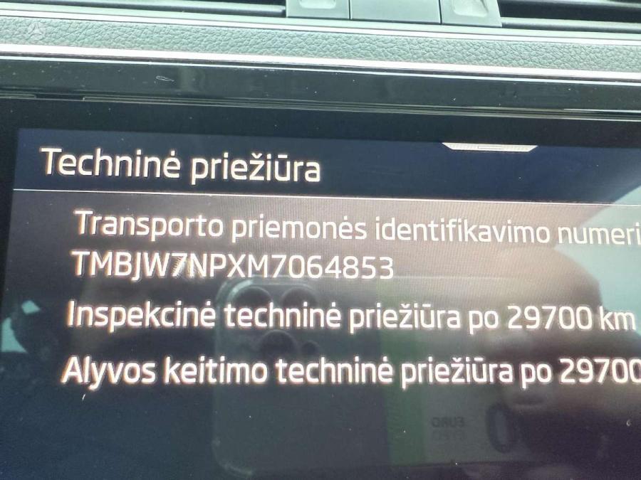 Zils Skoda SuperB 2021 Viļņa, ar dzinēja tilpumu 1.40 L un nobraukumu 182 tūkst. km par 15999 €, foto 36 vietnē AUTOMOTO.COM.LV
