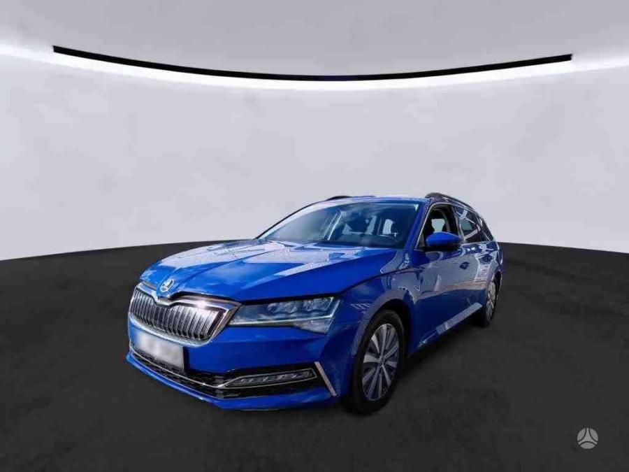 Blue Skoda SuperB 2021 in Vilnius, with an engine capacity of 1.40 L and mileage of 81 thousand km for 17850 €, photo 1 on AUTOMOTO.COM.LV