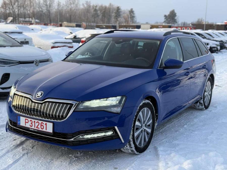 Zils Skoda SuperB 2021 Viļņa, ar dzinēja tilpumu 1.40 L un nobraukumu 81 tūkst. km par 17850 €, foto 1 vietnē AUTOMOTO.COM.LV