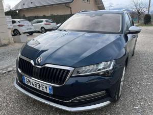 Blue Skoda SuperB 2021 in Taurage, with an engine capacity of 1.97 L and mileage of 350 thousand km for 15500 €, photo  on AUTOMOTO.COM.LV