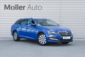 Blue Skoda SuperB 2021 in Marupe, with an engine capacity of 2.00 L and mileage of 154 thousand km for 24600 €, photo 3 on AUTOMOTO.COM.LV
